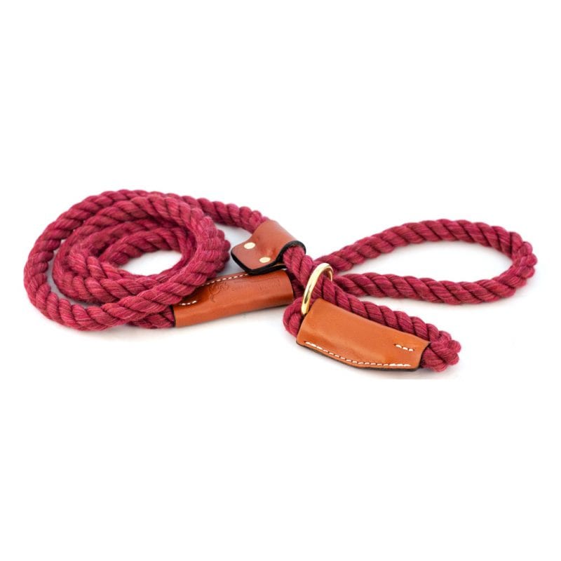 Cotton Rope Slip Leash | Buy Now | Auburn Leathercrafters