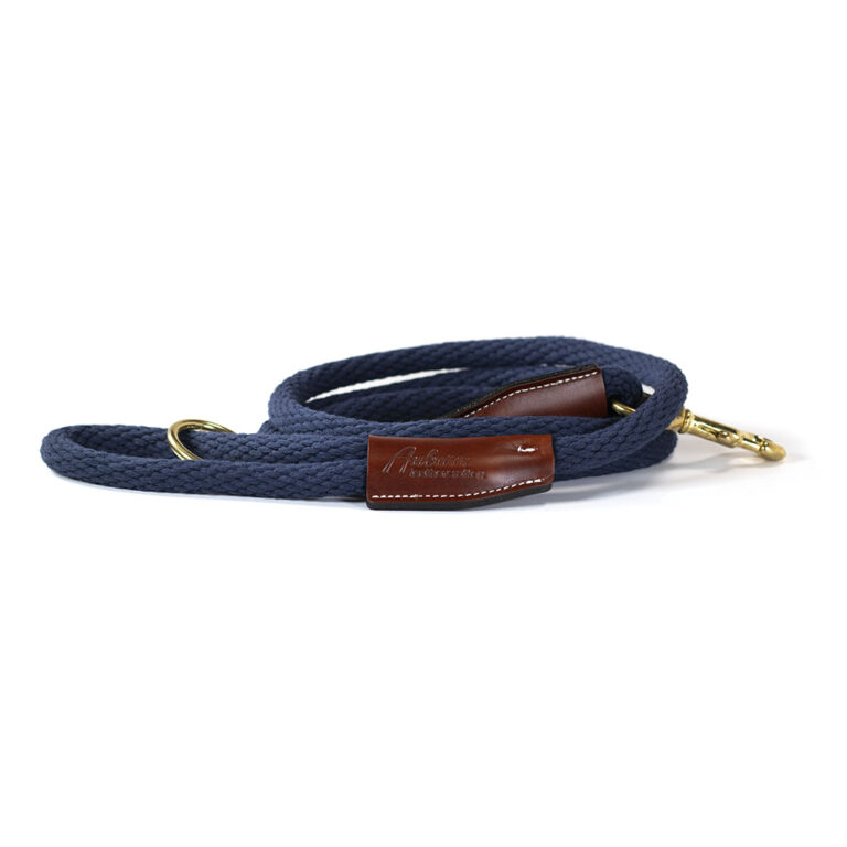 Cotton Rope Braided Leash - Snap - Auburn Leathercrafters