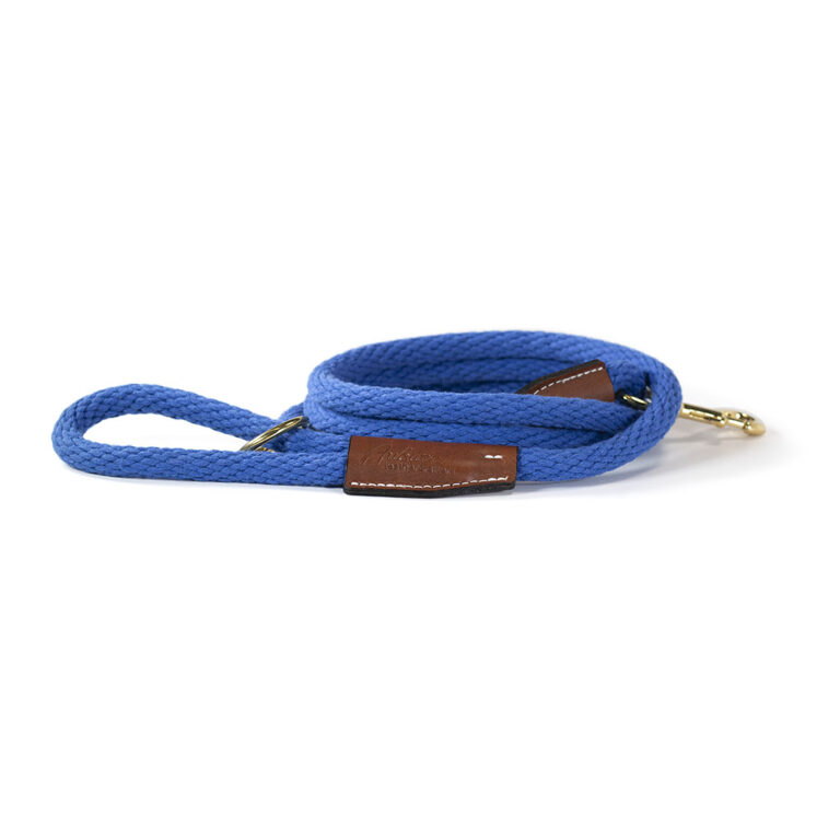 Cotton Rope Braided Leash - Snap - Auburn Leathercrafters